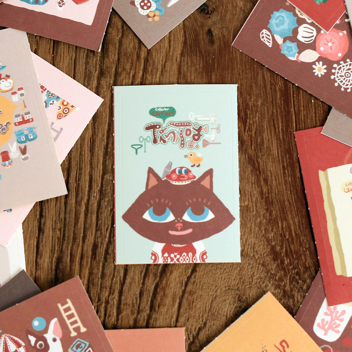 韓國By.nacoo標籤貼紙—Gogoon (48枚) – Moonletter香港文具店